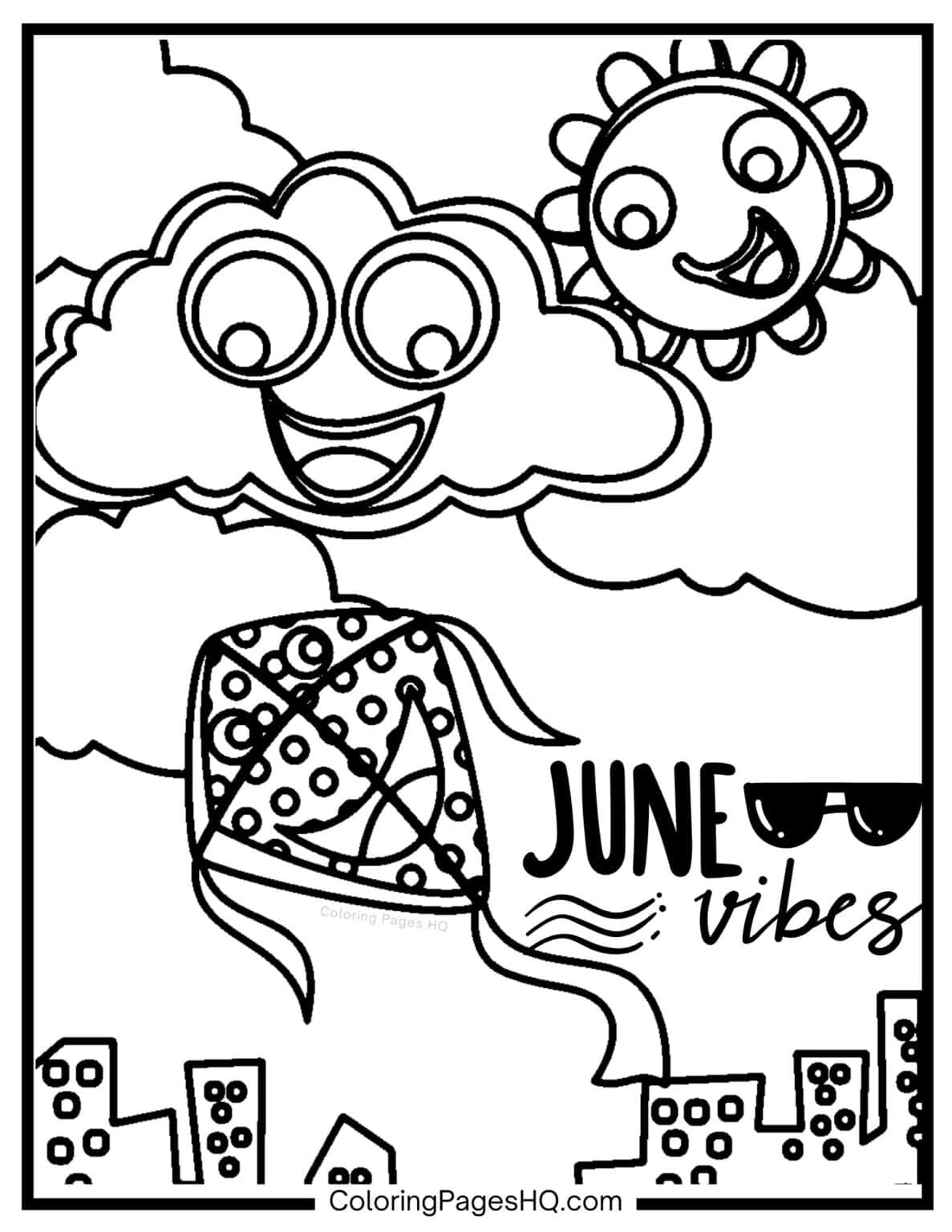 June Coloring Pages (Free PDF Printables) - Coloring Pages HQ