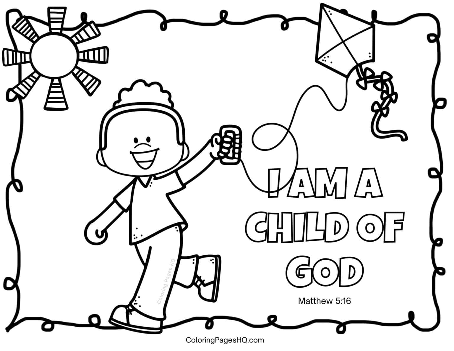 Engaging Ocean Theme Bible Verse Coloring Pages (Free PDF Printables ...