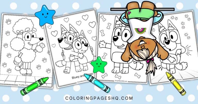 Character Coloring Pages (Free PDF Printables) - Coloring Pages HQ