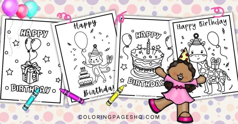 Special Event Coloring Pages (Free PDF Printables) - Coloring Pages HQ