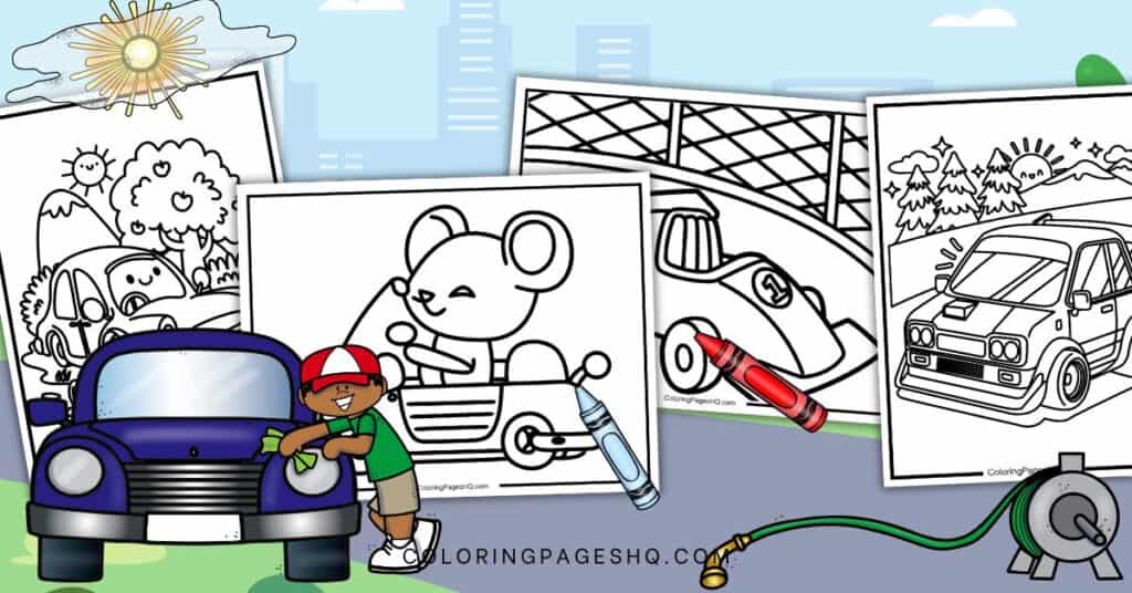 Machine Coloring Pages (Free PDF Printables) - Coloring Pages HQ