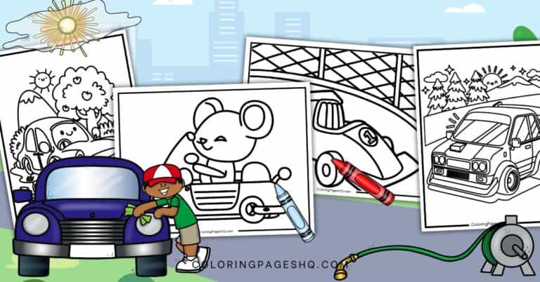 Machine Coloring Pages (Free PDF Printables) - Coloring Pages HQ