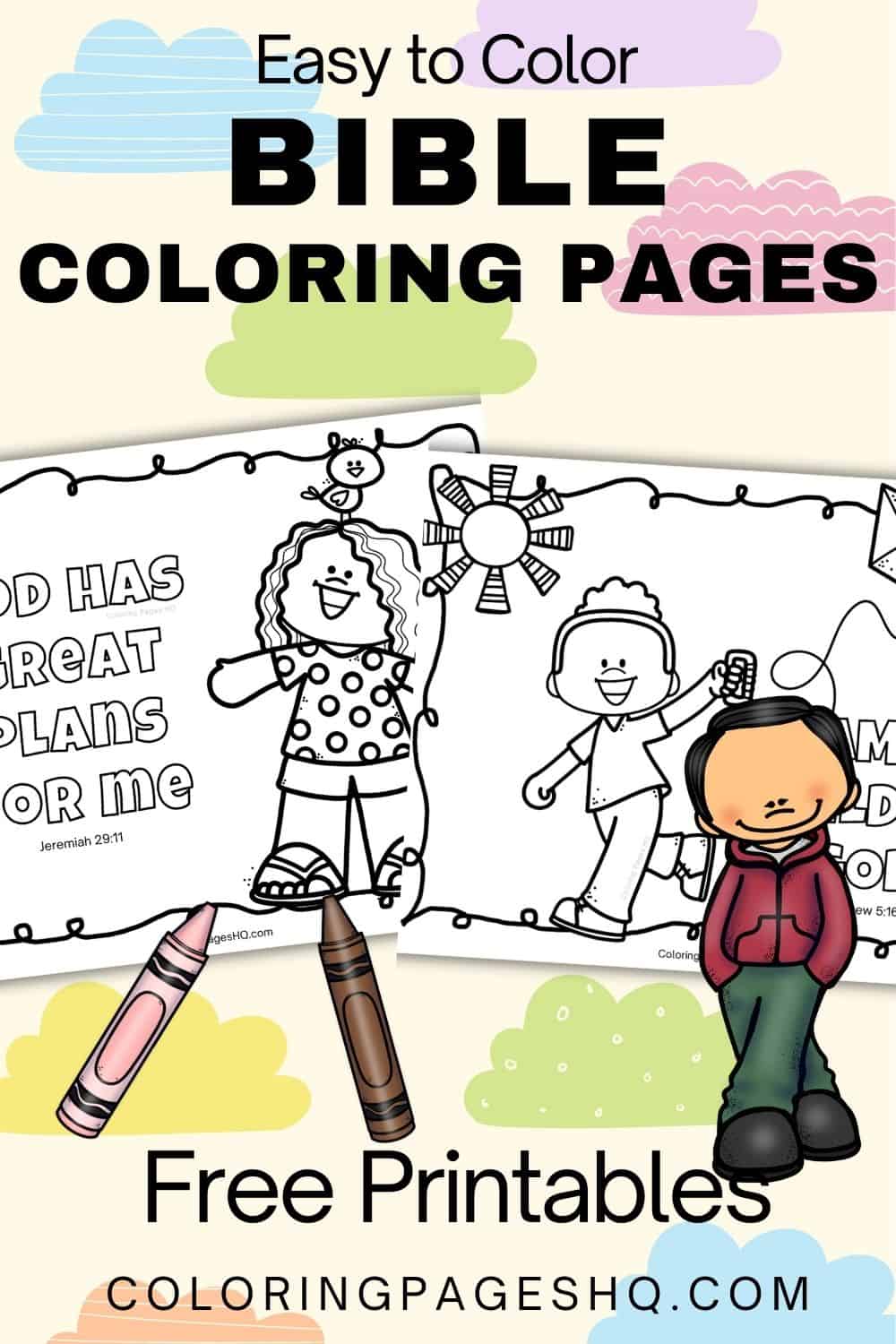 Faith-Based Coloring Pages (Free PDF Printables) - Coloring Pages HQ