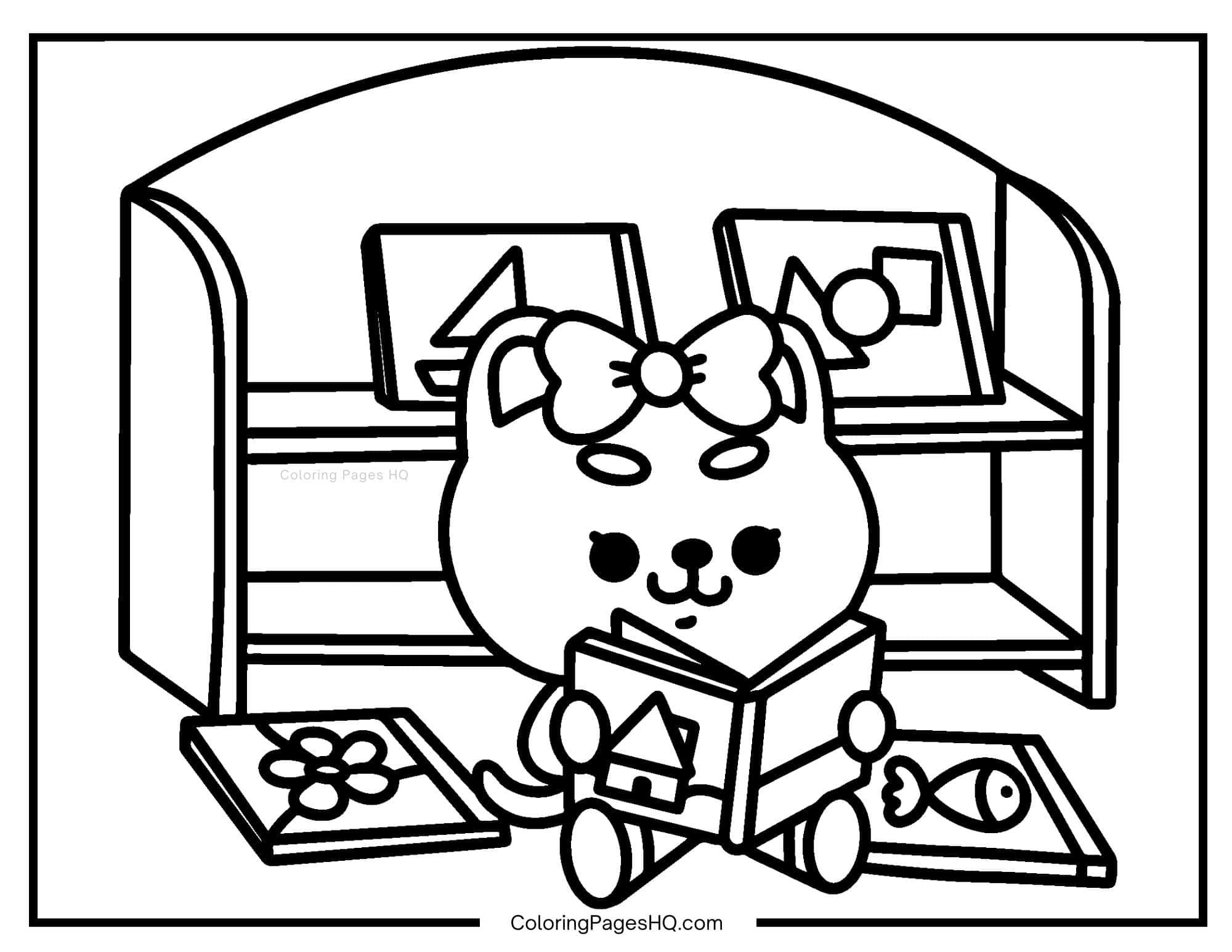 Cute Coloring Pages (Free PDF Printables) - Coloring Pages HQ
