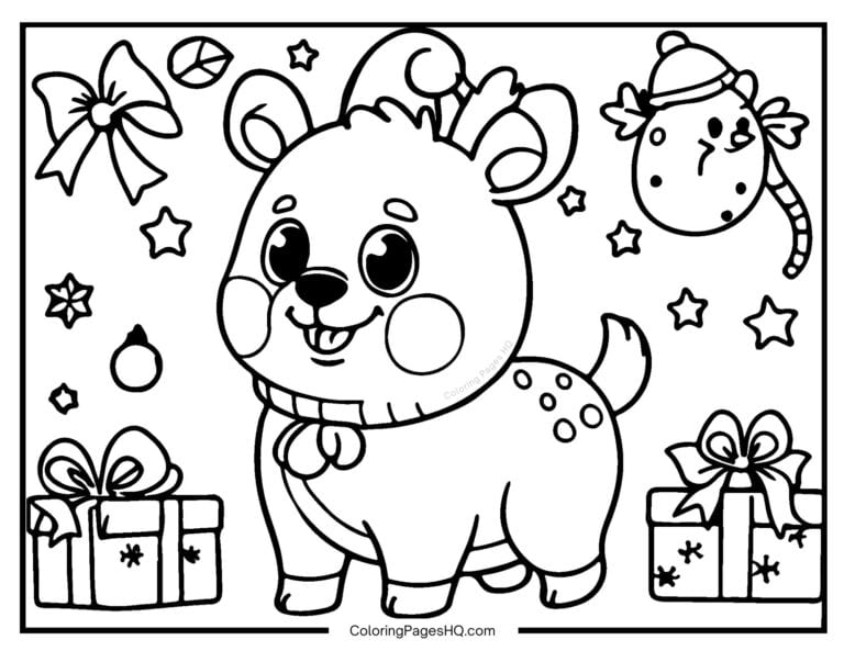 Cute Coloring Pages (Free PDF Printables) - Coloring Pages HQ