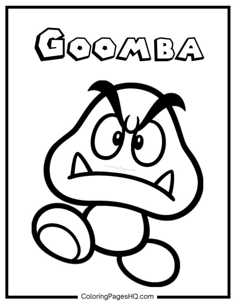 Luigi Coloring Pages (Free PDF Printables) - Coloring Pages HQ