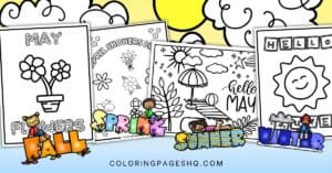 Season Coloring Pages (Free PDF Printables) - Coloring Pages HQ