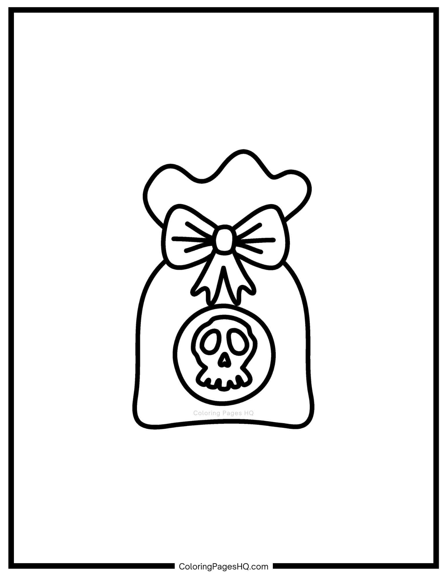 Halloween Candy Coloring Pages (Free PDF Printables) - Coloring Pages HQ