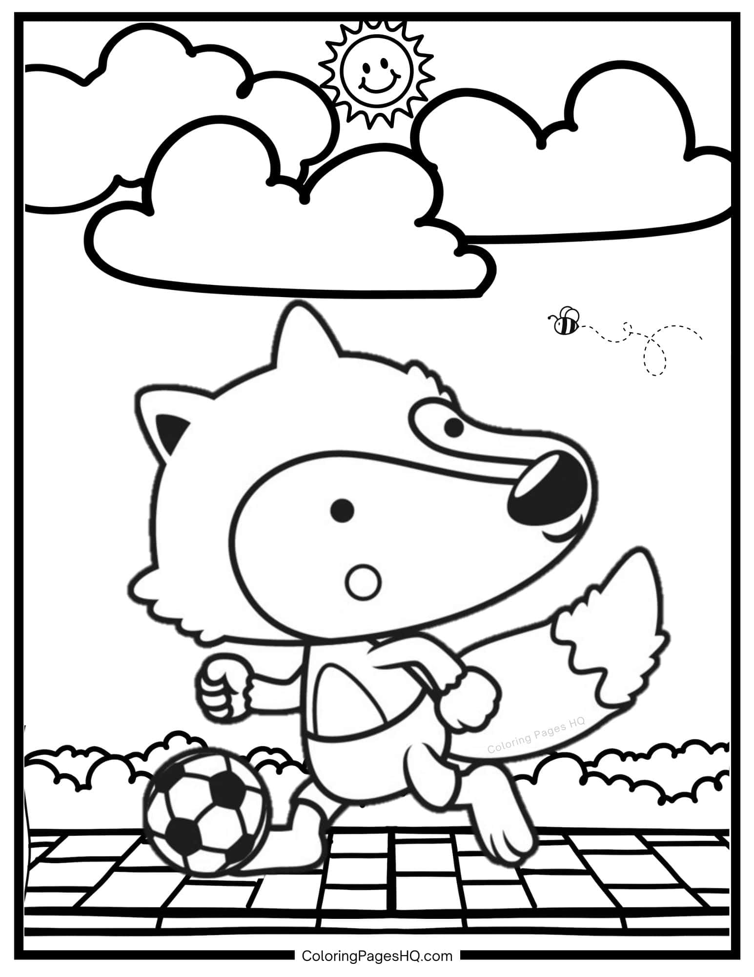 Fun Soccer Coloring Pages (Free PDF Printables) - Coloring Pages HQ