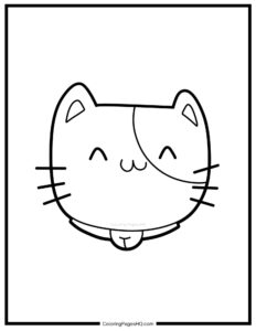 Cute Cat Coloring Pages (Free PDF Printables) - Coloring Pages HQ