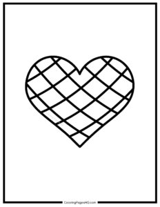 Cute Heart Coloring Pages (Free PDF Printables) - Coloring Pages HQ