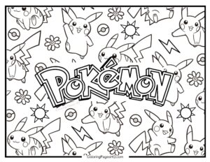 Pokémon Coloring Pages (Free PDF Printables) - Coloring Pages HQ