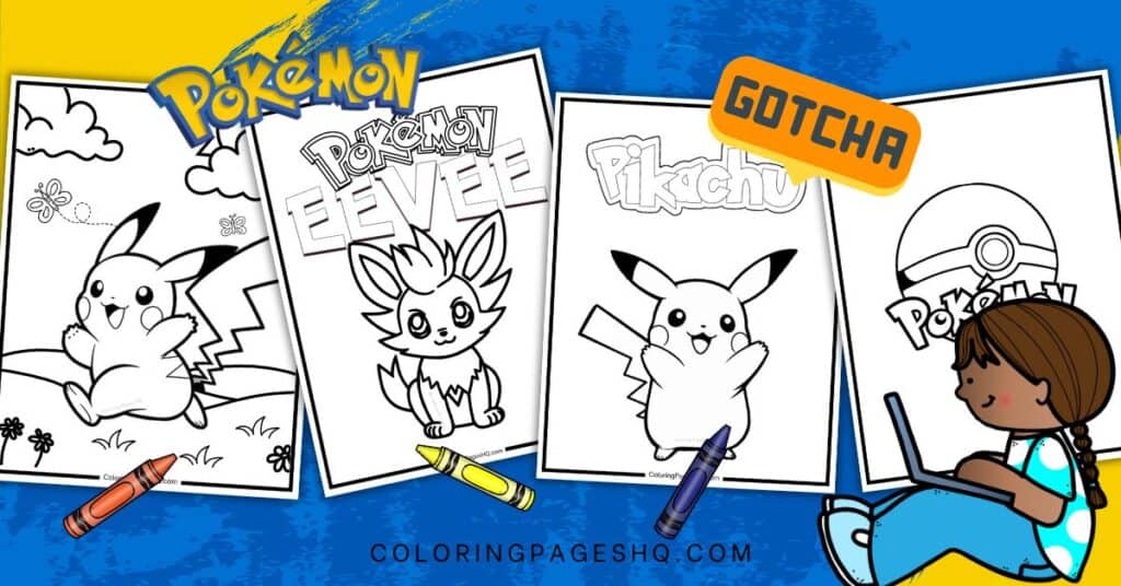 Pokémon Coloring Pages (Free PDF Printables) - Coloring Pages HQ