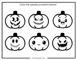 Fun Halloween Pumpkin Cut and Glue Worksheet (Free PDF Printables ...