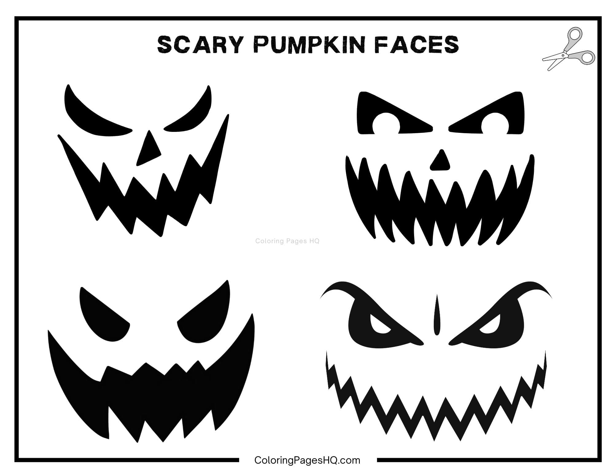 Fun Halloween Pumpkin Cut and Glue Worksheet (Free PDF Printables ...