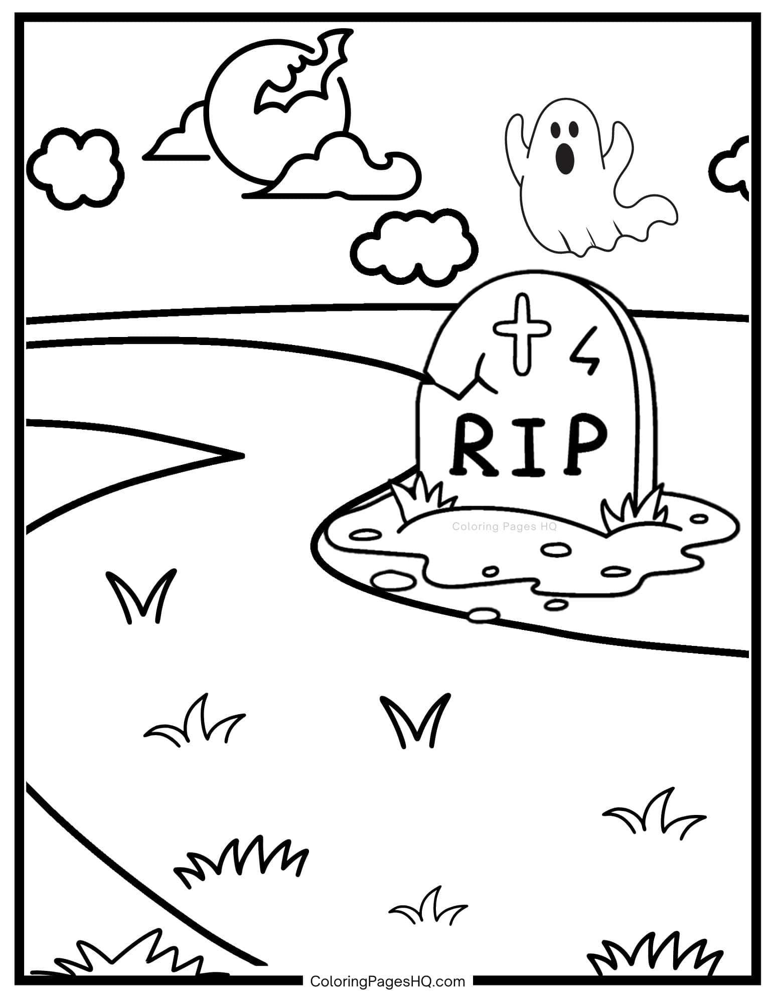 Halloween Coloring Pages (Free PDF Printables) - Coloring Pages HQ