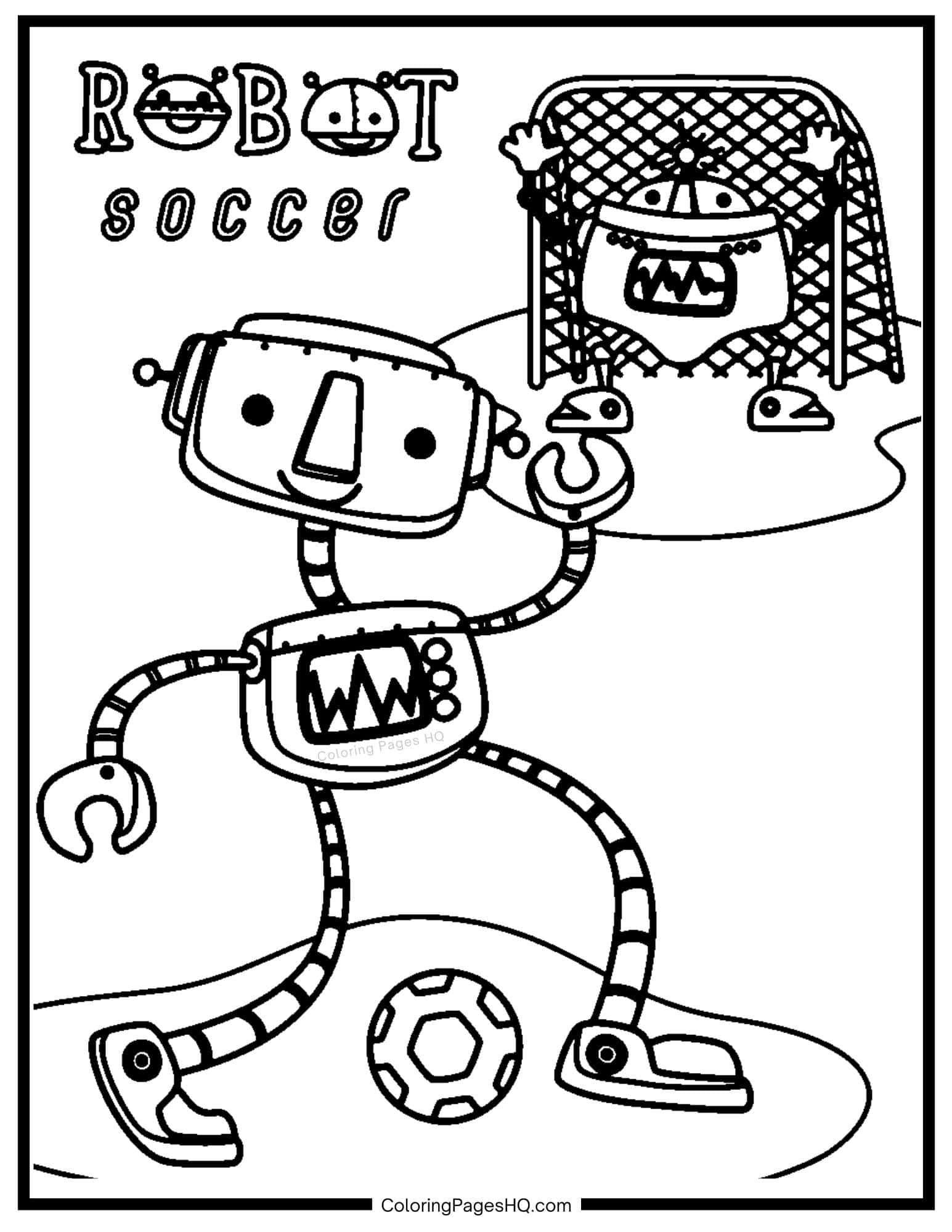 Fun Soccer Coloring Pages (Free PDF Printables) - Coloring Pages HQ