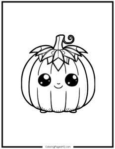 Pumpkin Coloring Pages (Free PDF Printables) - Coloring Pages HQ