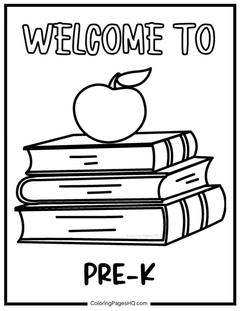 Welcome to School by Grade Coloring Pages (Free PDF Printables ...