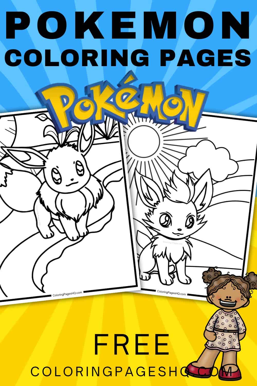 Pokémon Coloring Pages (Free PDF Printables) - Coloring Pages HQ