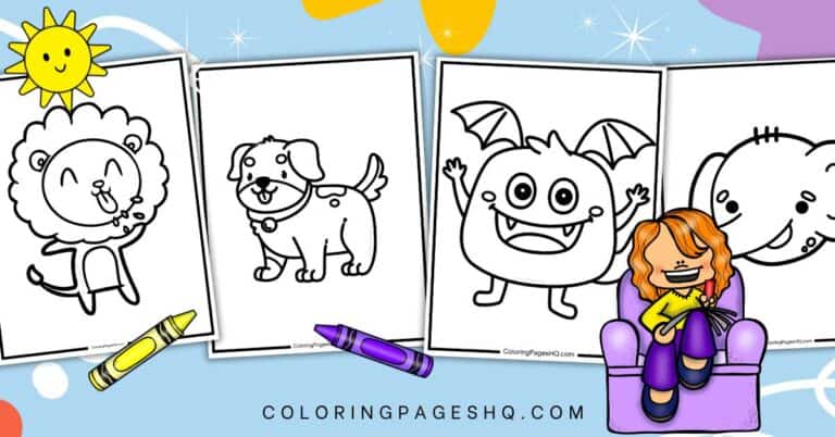 Preschool Coloring Pages - Coloring Pages HQ