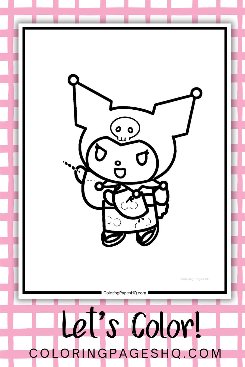 Kuromi Coloring Pages (Free PDF Printables) - Coloring Pages HQ