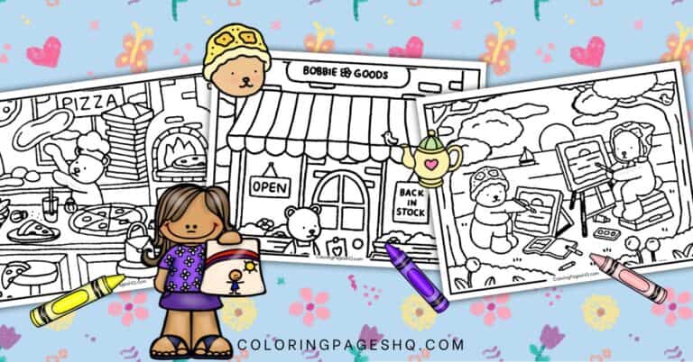 35 Bobbie Goods and Friends Coloring Pages (Free PDF Printables ...