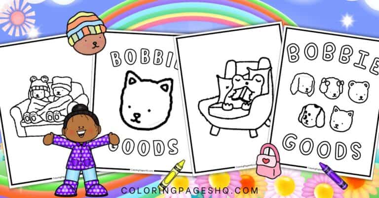 Easy to Color Bobbie Goods Coloring Pages (Free PDF Printables ...