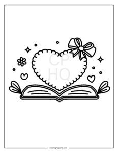 39 Cute Retro Book Coloring Pages (Free PDF Printables) - Coloring Pages HQ