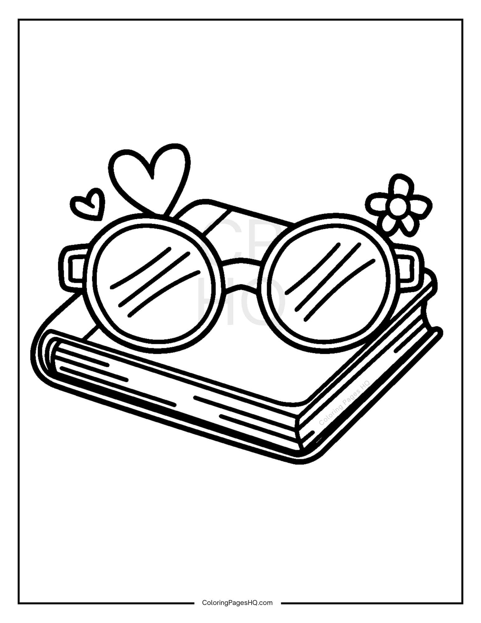 39 Cute Retro Book Coloring Pages (Free PDF Printables) - Coloring Pages HQ