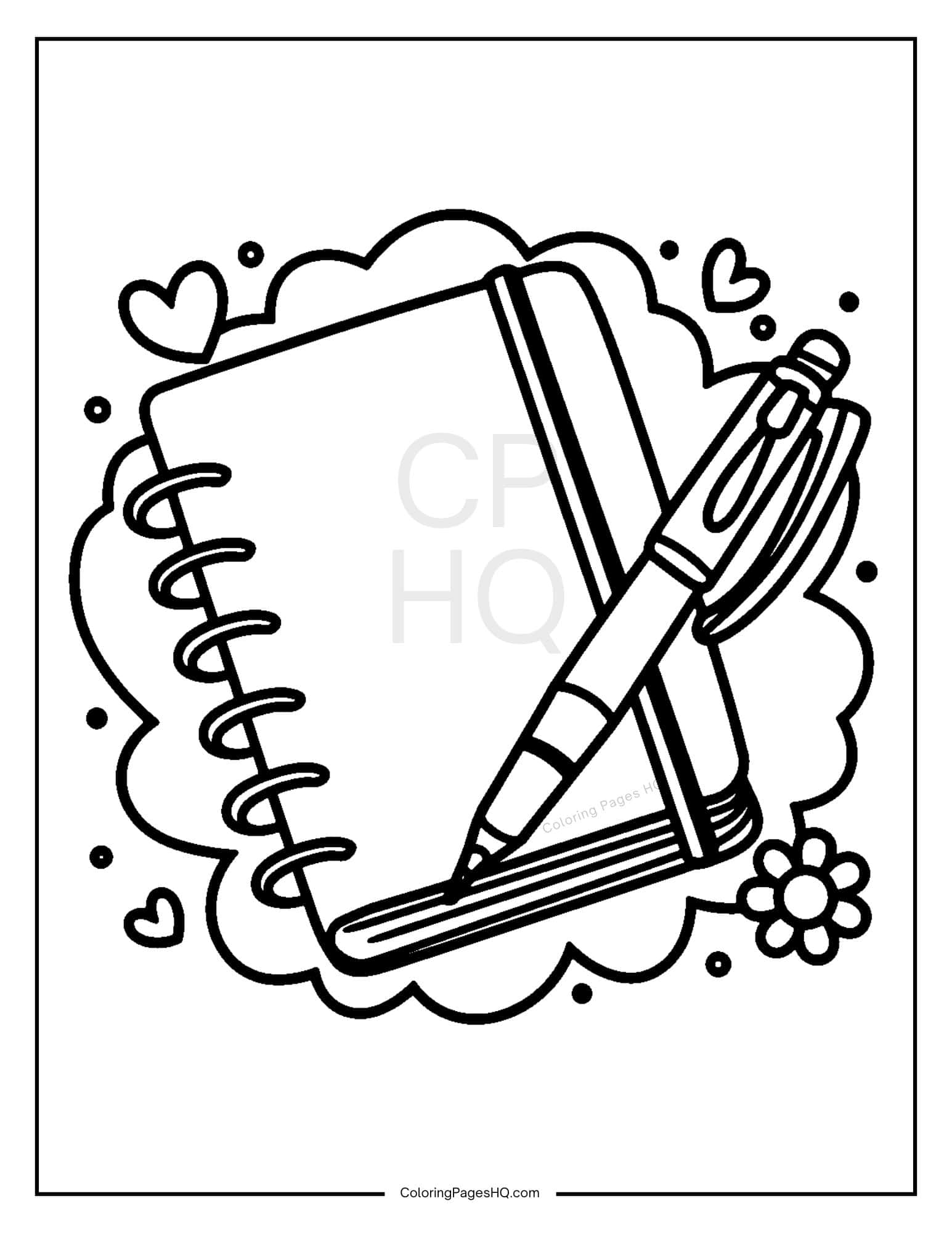 39 Cute Retro Book Coloring Pages (Free PDF Printables) - Coloring Pages HQ