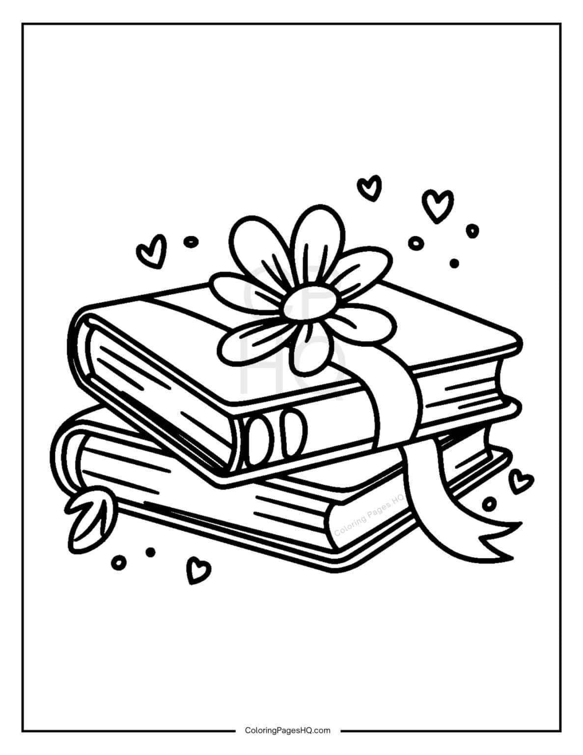 39 Cute Retro Book Coloring Pages (Free PDF Printables) - Coloring Pages HQ