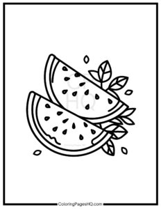 37 Easy to Color Summer Vibes Coloring Pages (Free PDF Printables ...