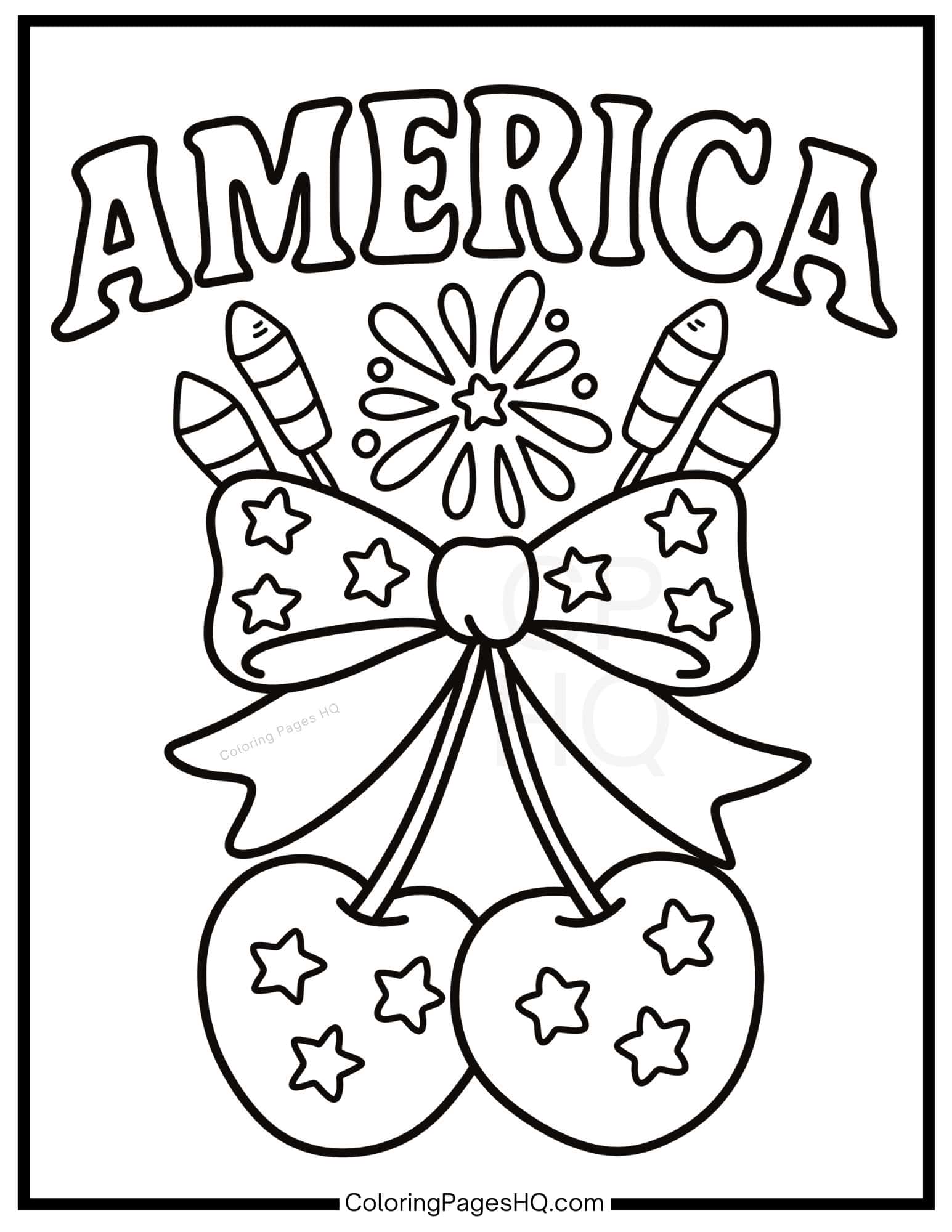 Cute Independence Day Coloring Pages (Free PDF Printables) - Coloring ...