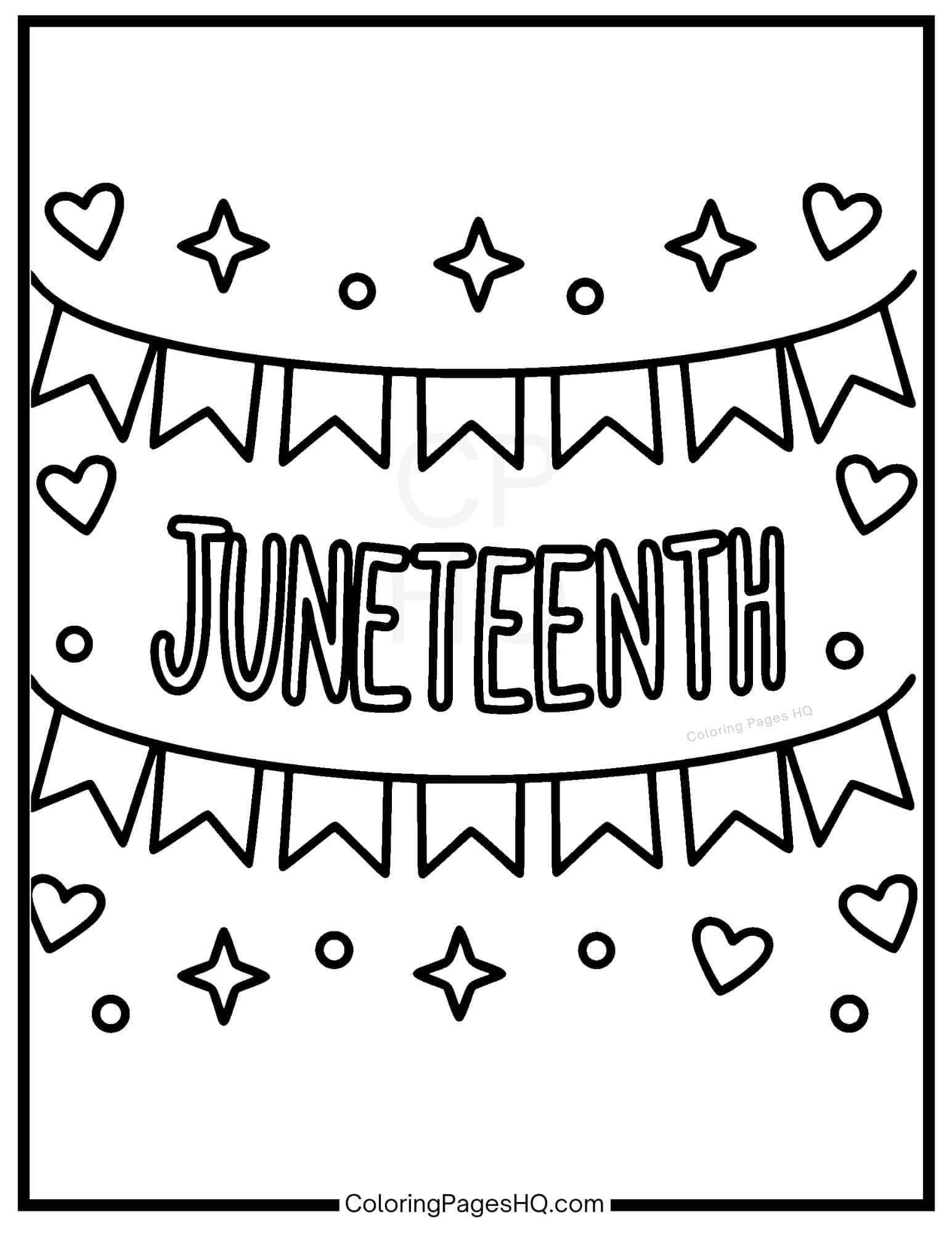 Juneteenth Coloring Pages (Free PDF Printables) - Coloring Pages HQ