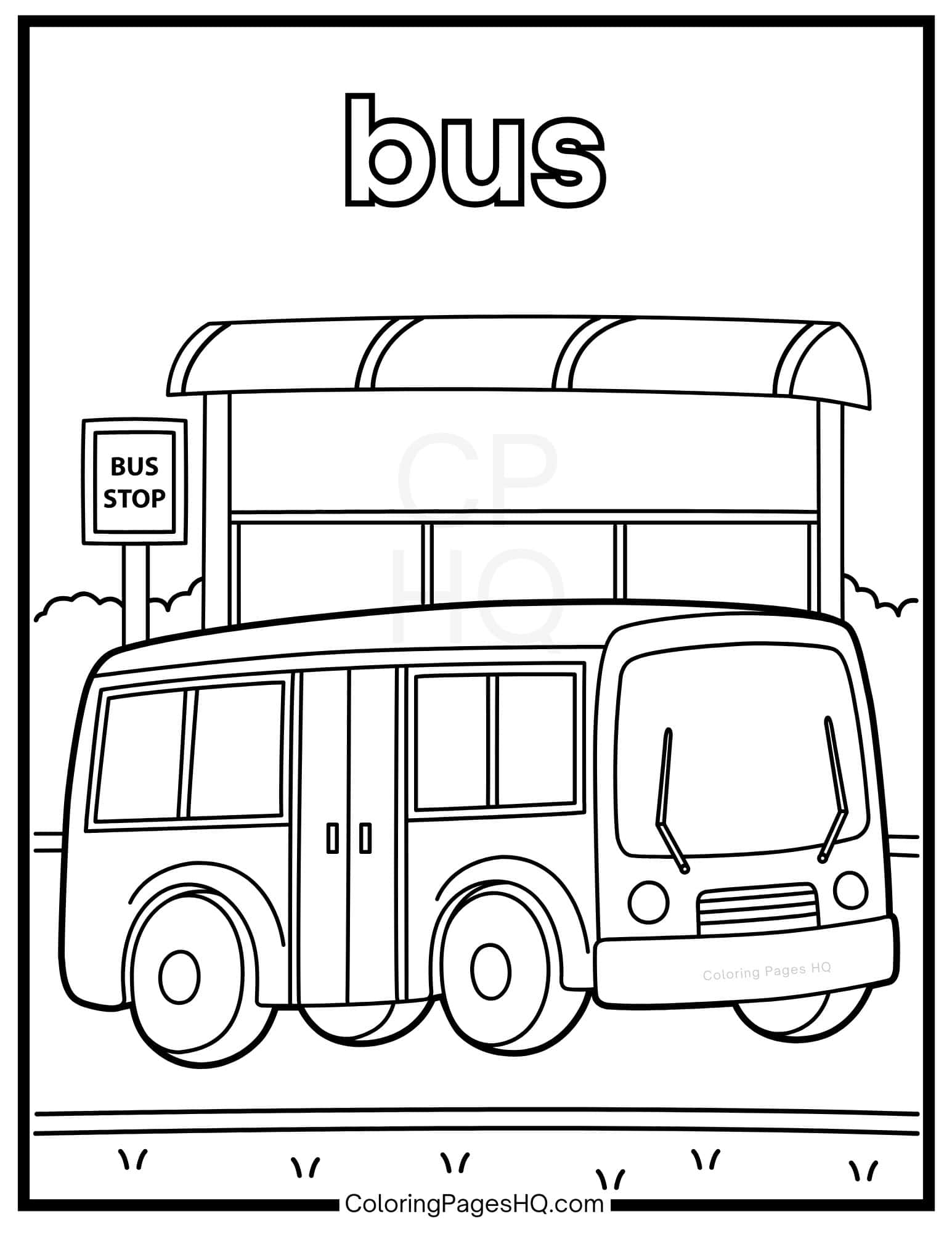Vehicle Coloring Pages (Free PDF Printables) - Coloring Pages HQ