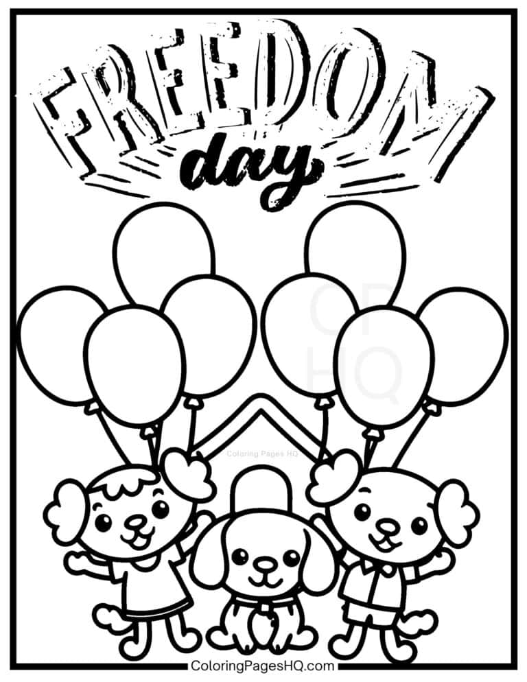 Juneteenth Coloring Pages (Free PDF Printables) - Coloring Pages HQ