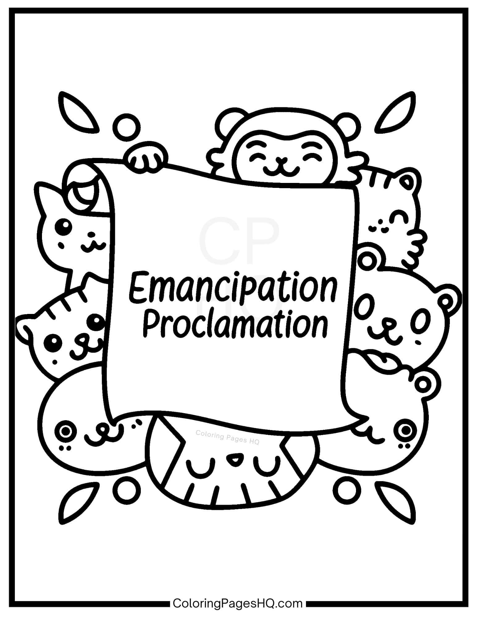 Juneteenth Coloring Pages (Free PDF Printables) - Coloring Pages HQ