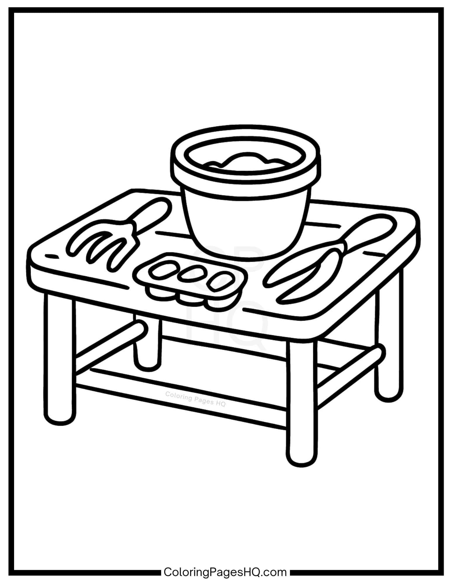 Cute Garden Coloring Pages (Free PDF Printables) - Coloring Pages HQ