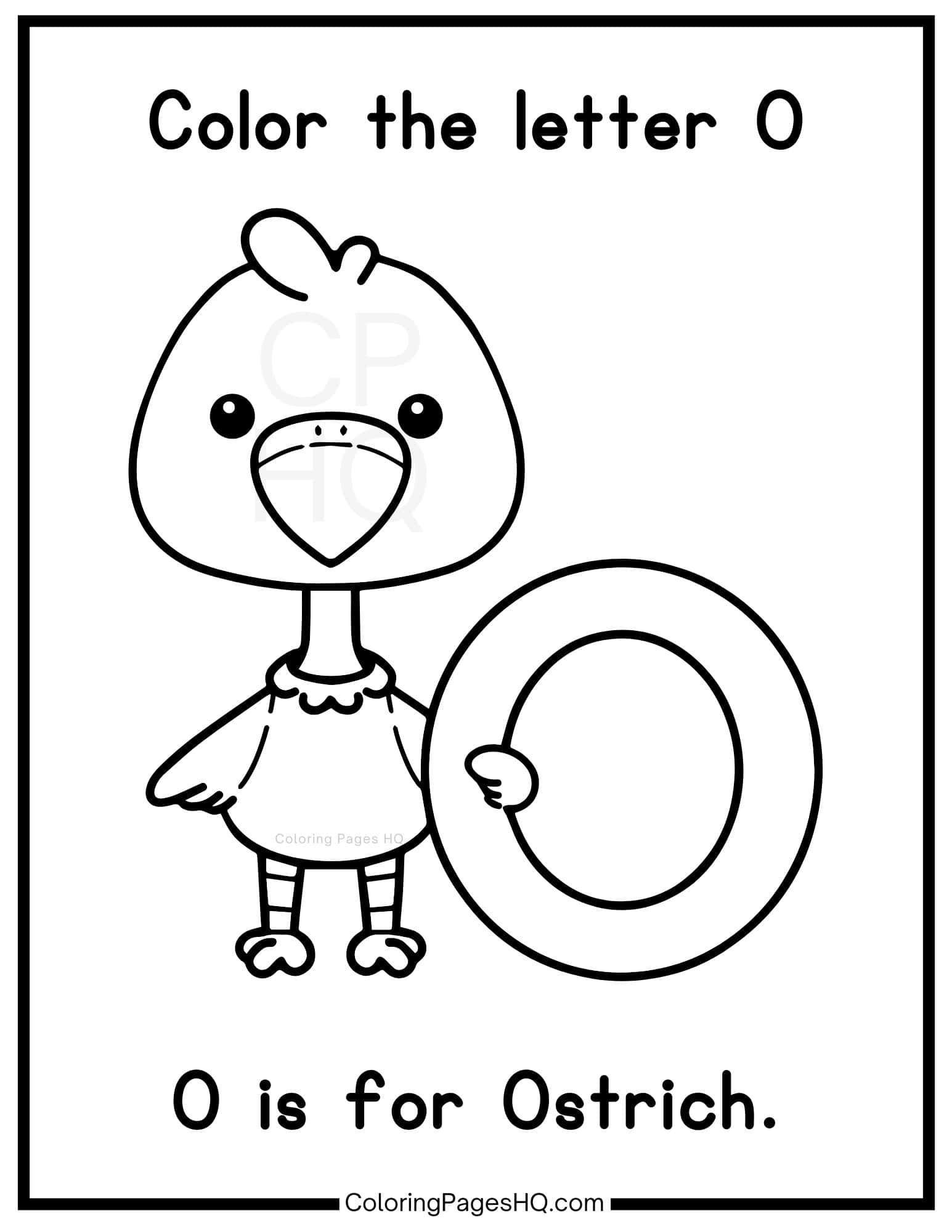Cute Preschool Animal Alphabet Coloring Pages (Free PDF Printables ...