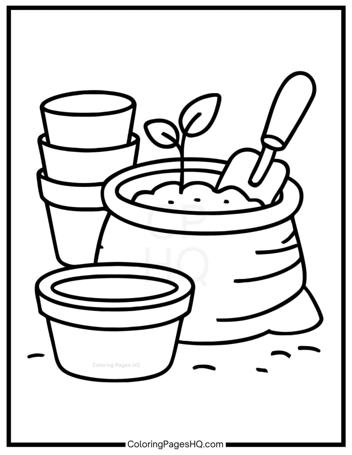 Cute Garden Coloring Pages (Free PDF Printables) - Coloring Pages HQ