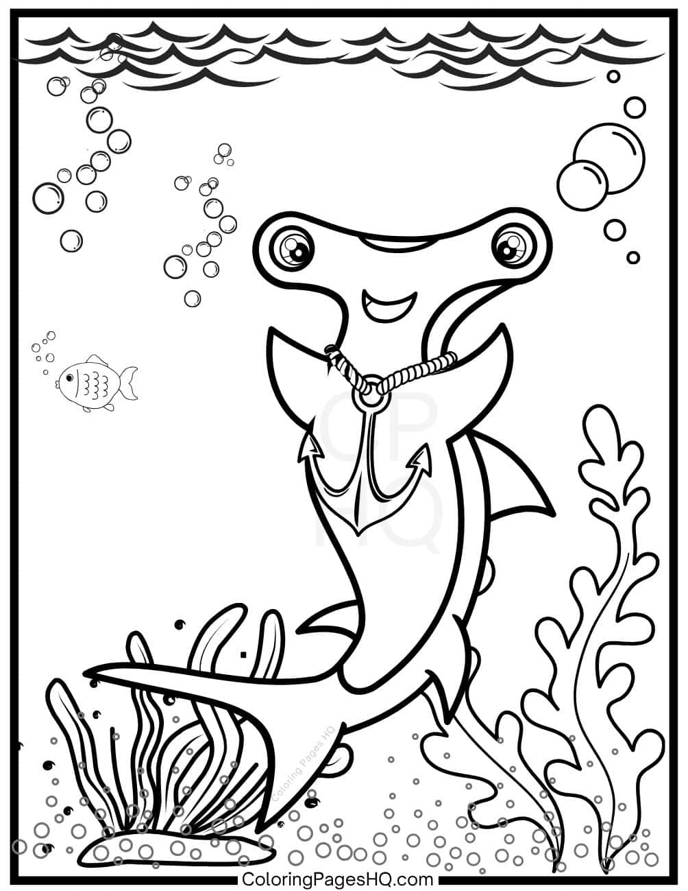 Fun Sea Animal Coloring Pages (Free PDF Printables) - Coloring Pages HQ