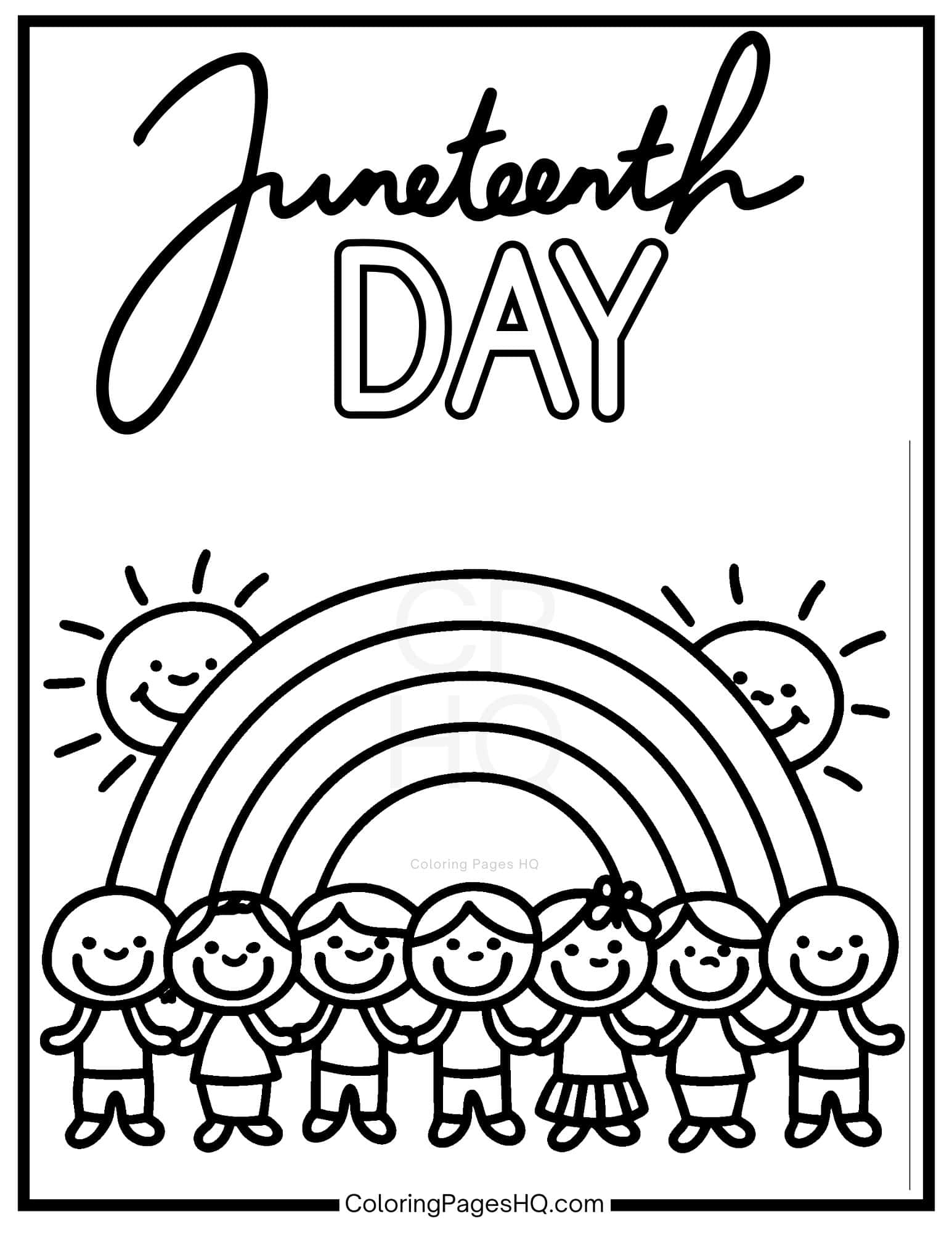 Juneteenth Coloring Pages (Free PDF Printables) - Coloring Pages HQ