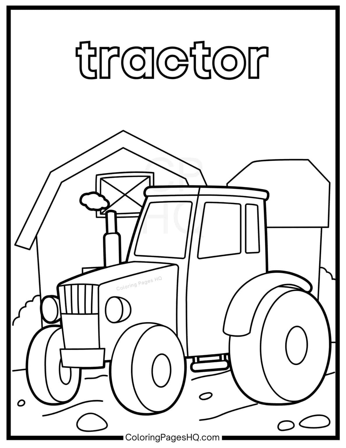 Vehicle Coloring Pages (Free PDF Printables) - Coloring Pages HQ
