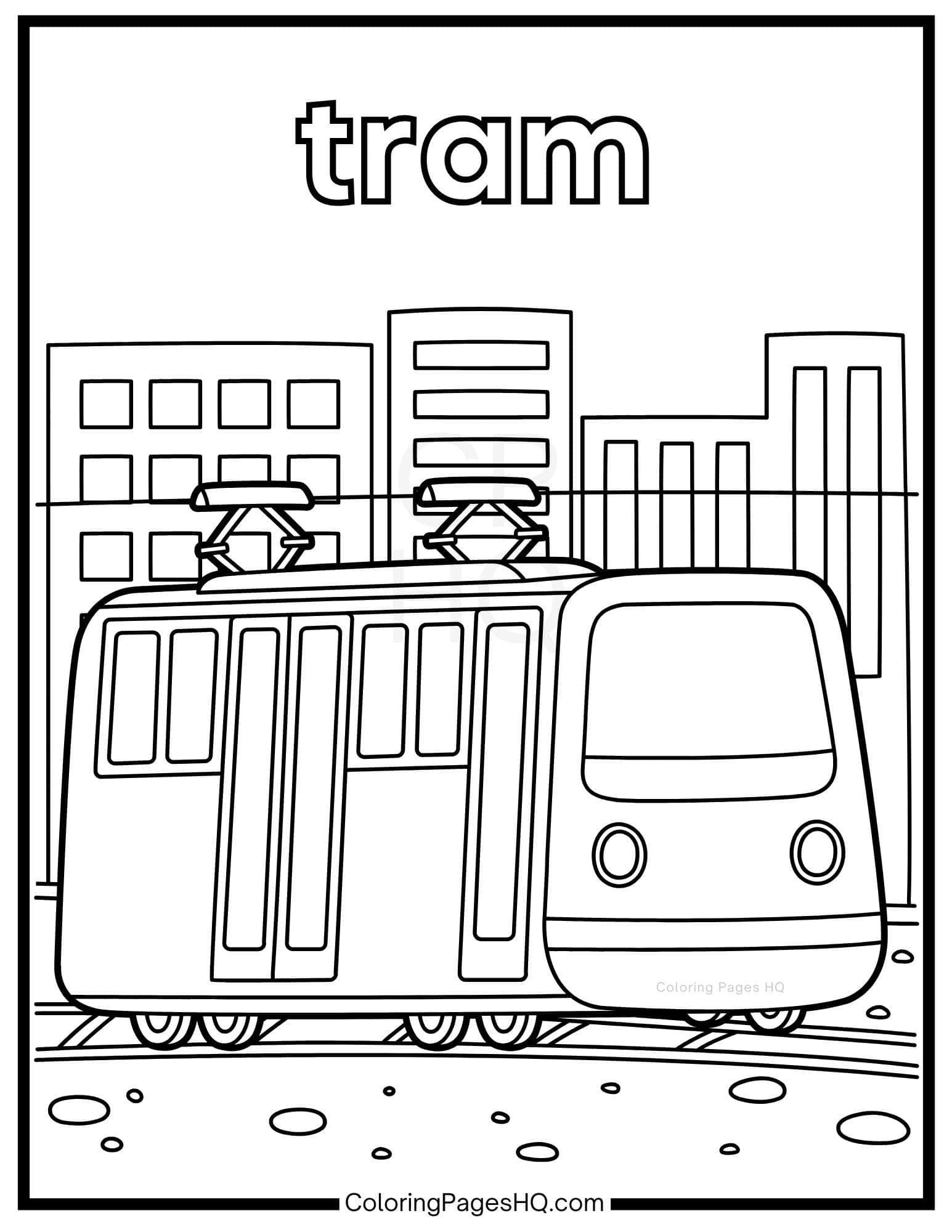 Vehicle Coloring Pages (Free PDF Printables) - Coloring Pages HQ