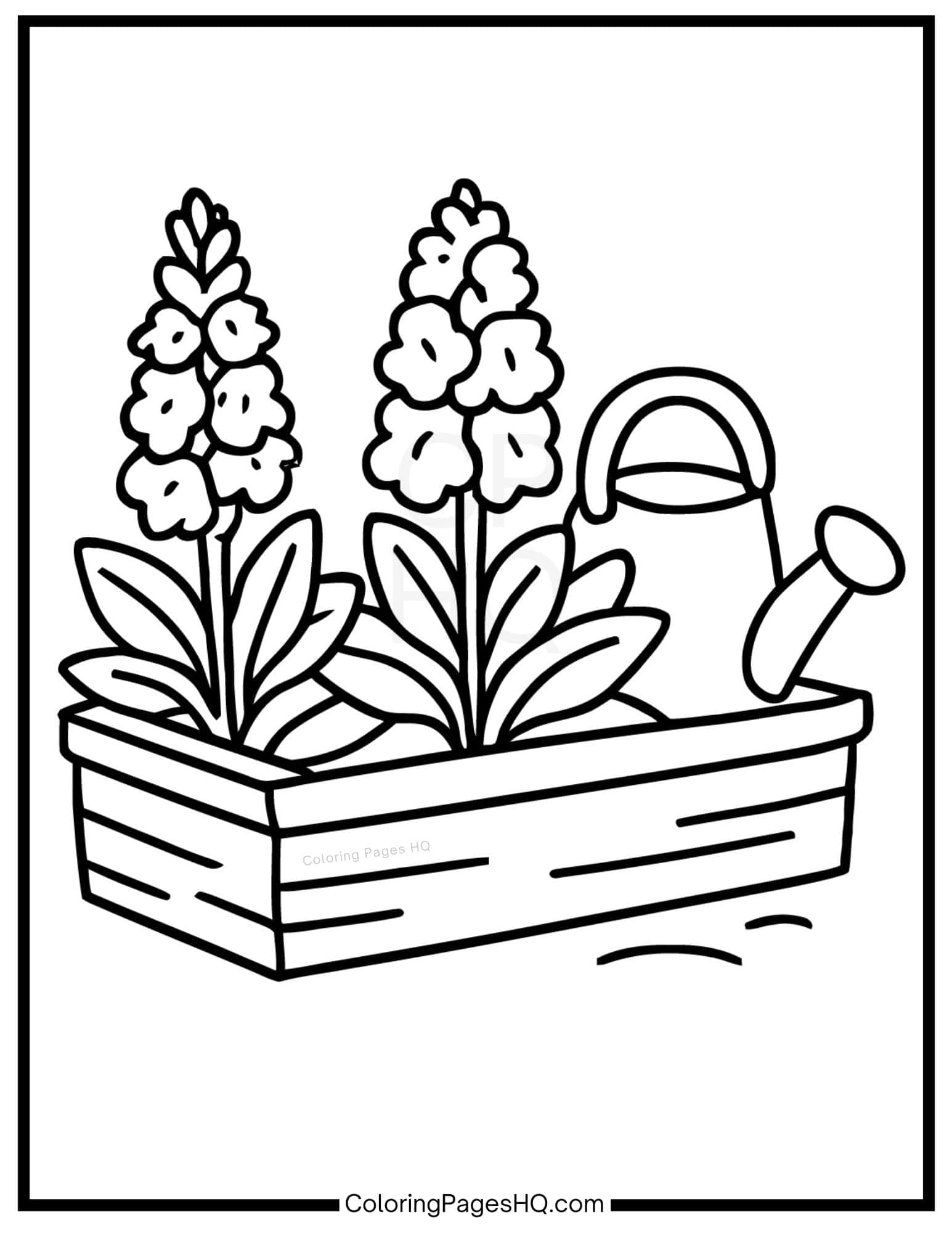 Cute Garden Coloring Pages (Free PDF Printables) - Coloring Pages HQ