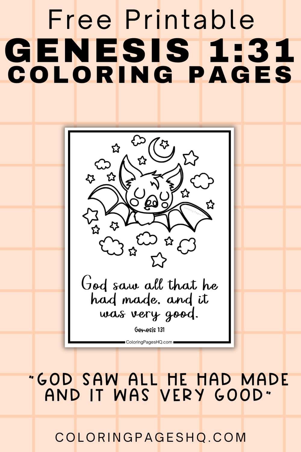 Cute God's Creation Coloring Pages (Free PDF Printables) - Coloring ...