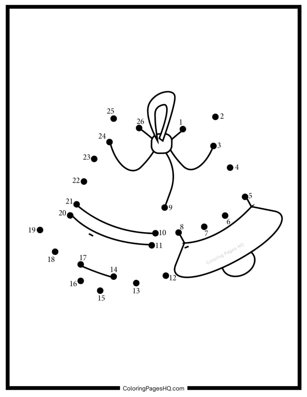 Christmas Dot to Dot Coloring Pages (Free PDF Printables) - Coloring ...
