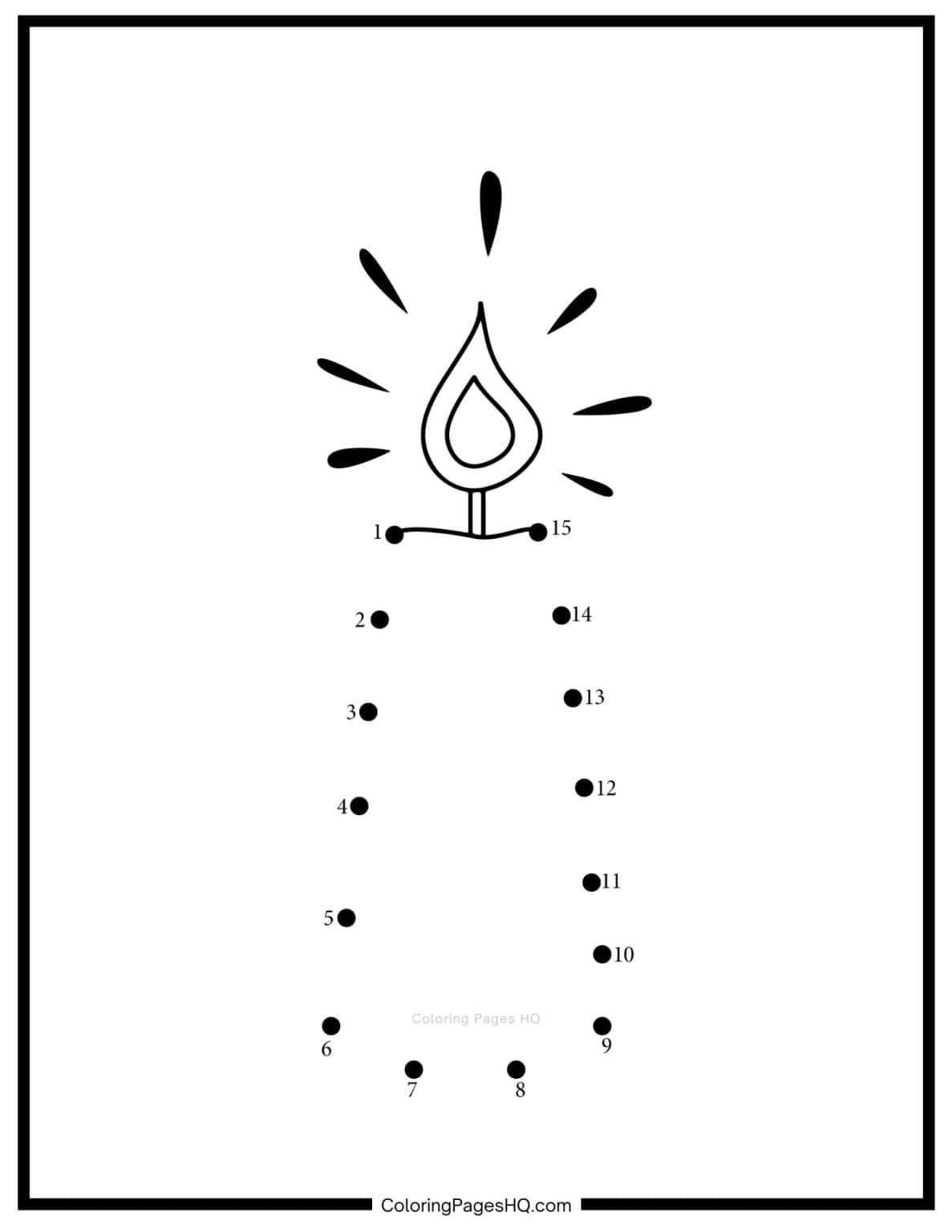 Christmas Dot to Dot Coloring Pages (Free PDF Printables) - Coloring ...