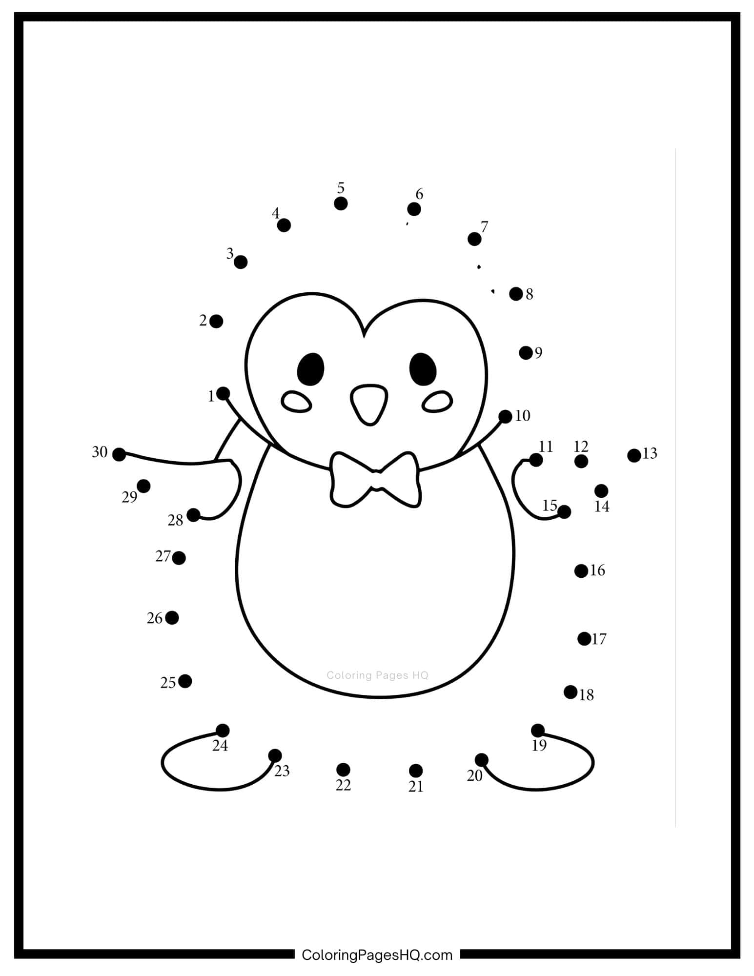 Christmas Dot to Dot Coloring Pages (Free PDF Printables) - Coloring ...